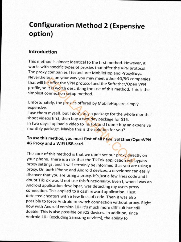 4 - Configuration Method 2 (Expensive Option) | PDF