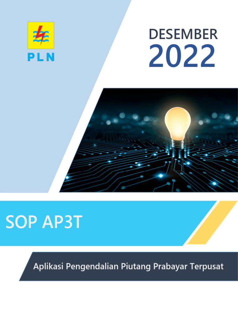 SOP Aplikasi Pengendalian Piutang Prabayar Terpusat AP3T | PDF