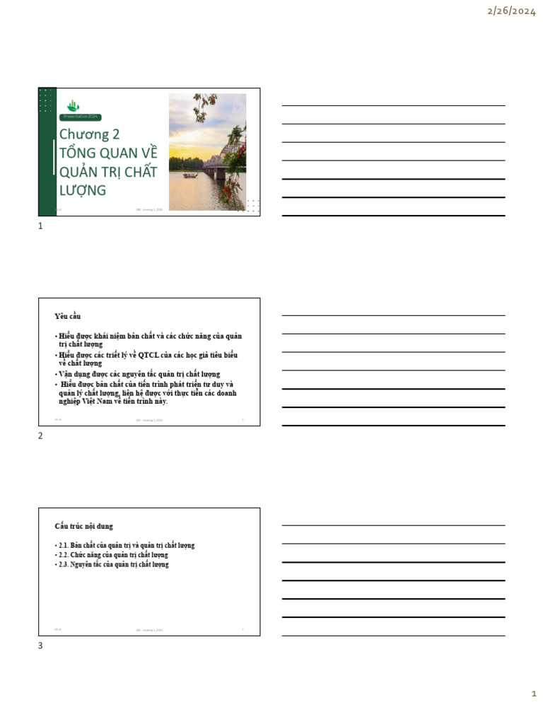Microsoft PowerPoint - Chuong 2 - QM - Tong Quan Ve Quan Tri Chat Luong ...