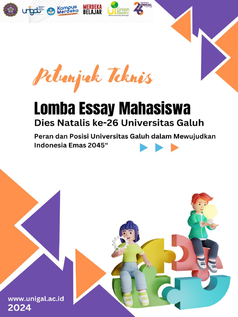 Juknis Lomba Essay Mahasiswa Fix | PDF