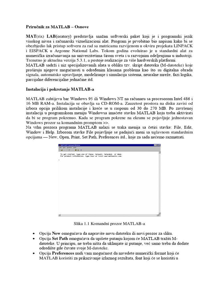 LP Laboratorijska Vjezba 01 Dodatak | PDF