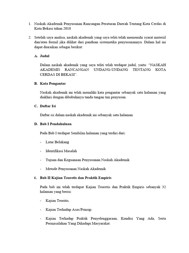 Diskusi Naskah Akademik Penyusunan Rancangan Undang | PDF