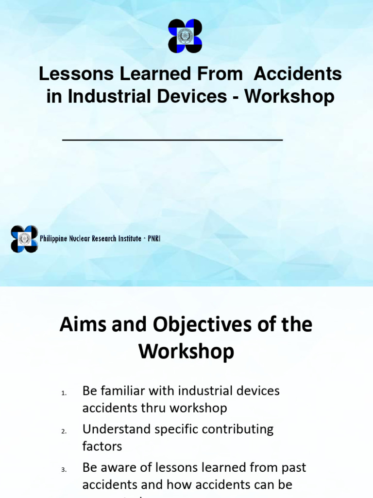 Lessons Learned From Accidents-Instructions | PDF Lessons Learned From Accidents-Instructions | PDF