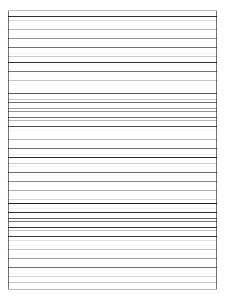 Pauta Doble Línea | PDF