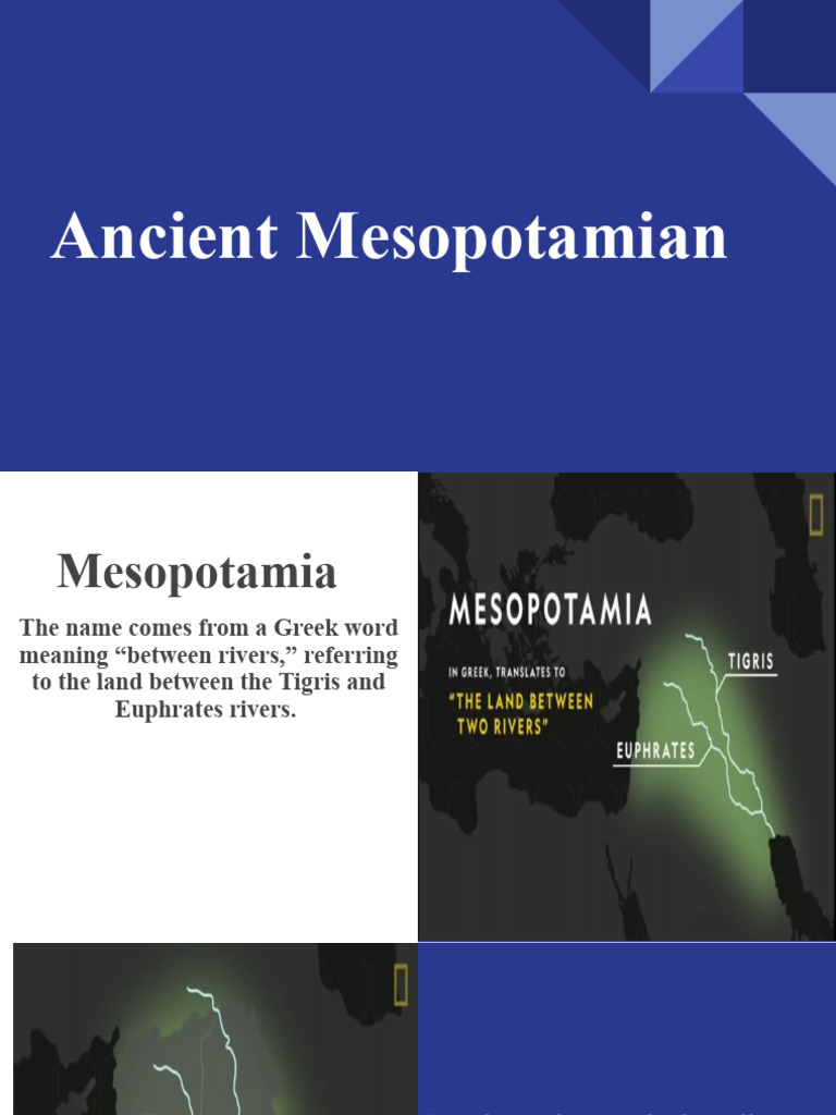 Contributions of Mesopotamian Civilization | PDF | Mesopotamia | Babylonia