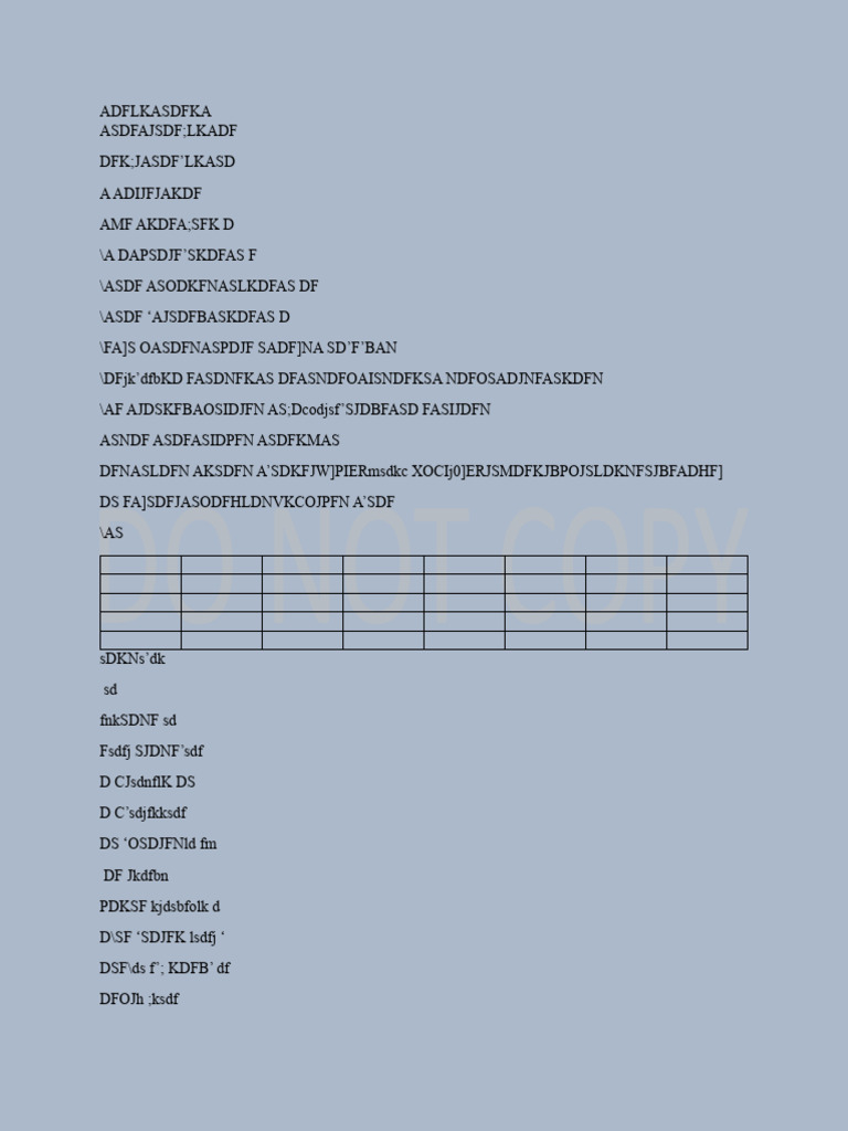 Random Text Placeholder | PDF