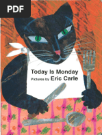 Today Is Monday by Eric Carle | PDF