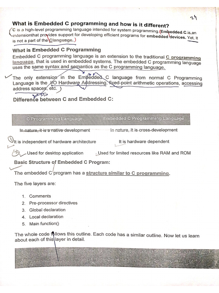 Embedded C Programming MA | PDF