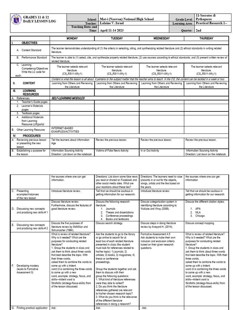 PR 1 | PDF | Learning | Teachers