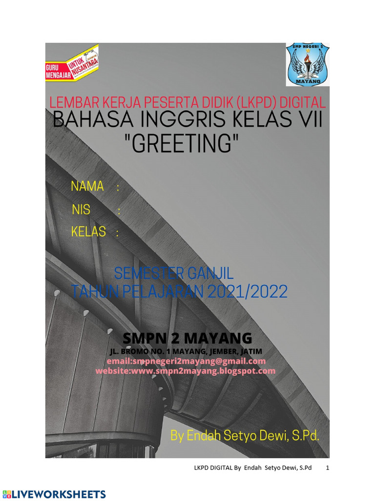 LKPD Greetings | PDF