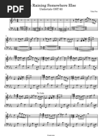 Undertale Flute Compilation Sheet | PDF