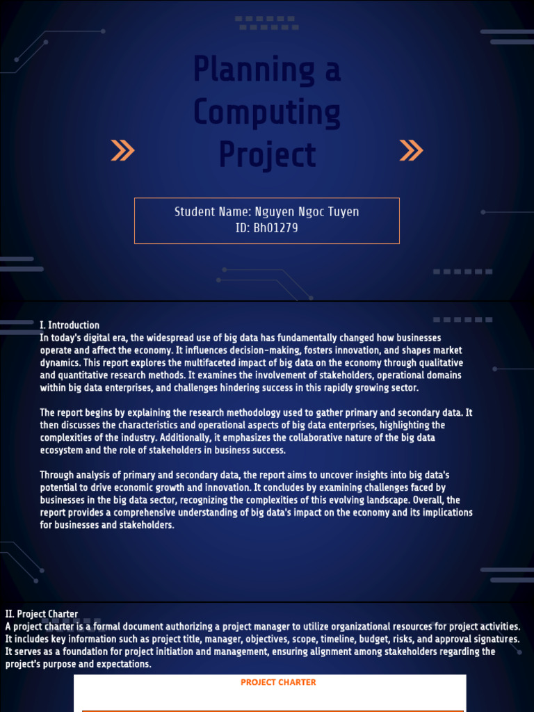 1st ASM1 Planning A Computing Project NguyenNgocTuyen BH01279 Slide ...