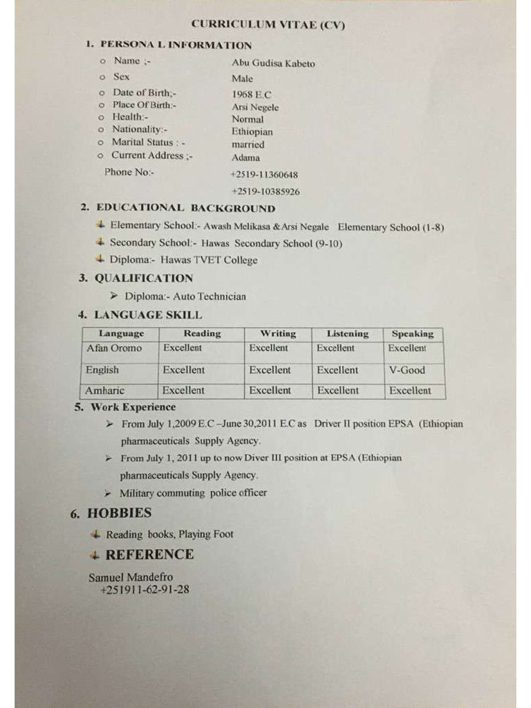 Abu Gudisa CV | PDF Abu Gudisa CV | PDF