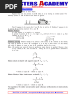 Class 11 Physics: Vectors Notes | PDF | Euclidean Vector | Velocity
