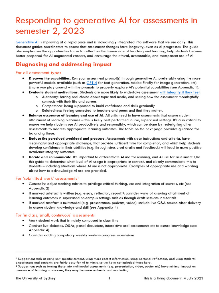 Assessments For Semester 2, 2023 | PDF | Artificial Intelligence | Intelligence (AI) & Semantics