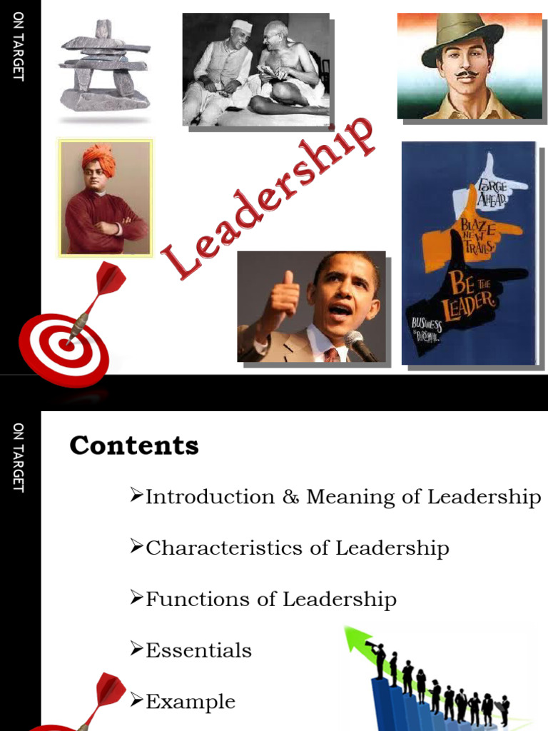Leadership Content | PDF | Leadership | Motivational