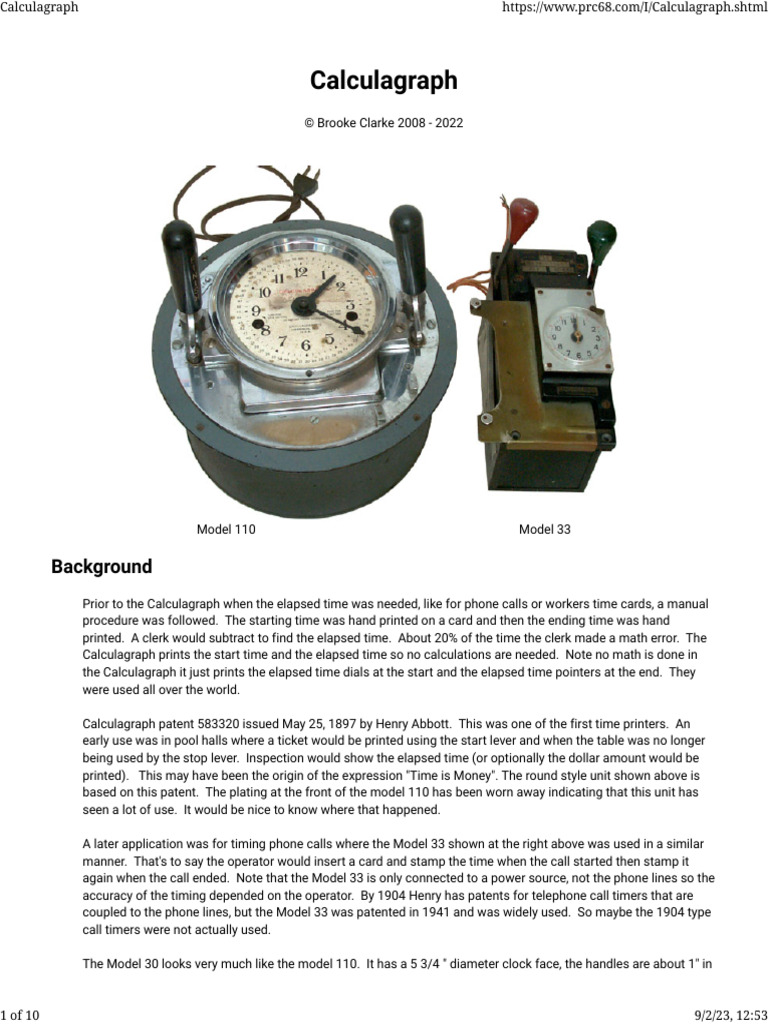 Calcula Graph | PDF | Clock | Watch