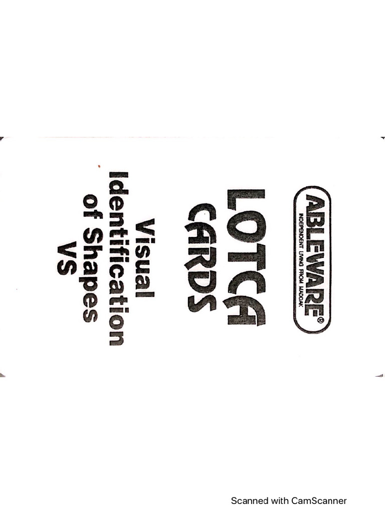 Visual Identification of The Shape | PDF