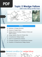 Wedge Failure - Slope Stability Analysis in Rock | PDF | Classical ...