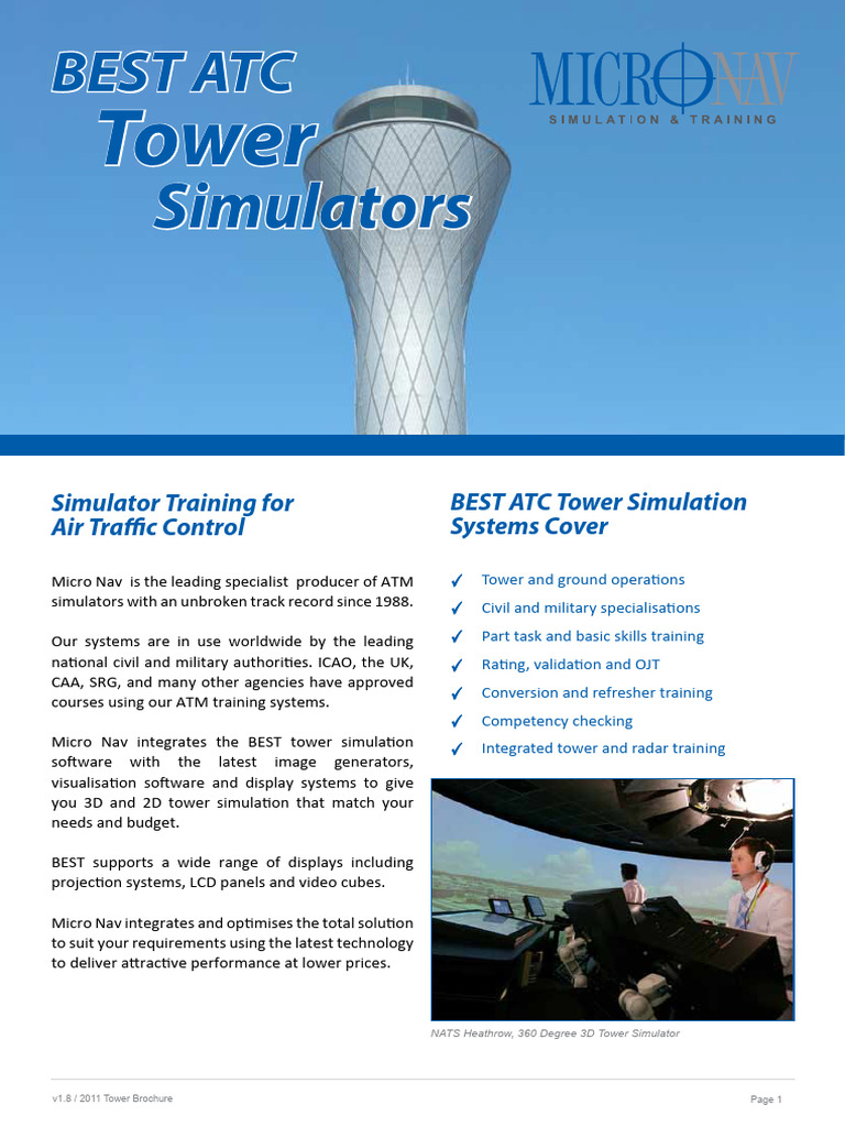 Best Tower Brochure 1.8 E-Distribution | PDF | Air Traffic Control ...