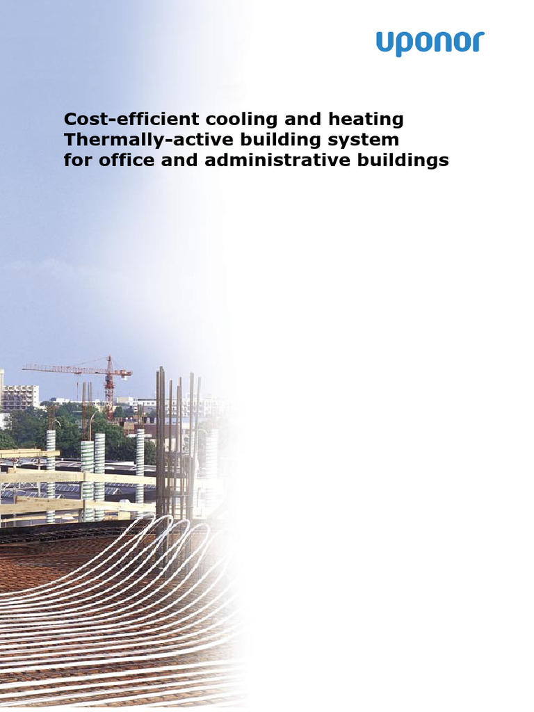 Prezentare Uponor - Tabs - Bochure EN | PDF | Air Conditioning ...