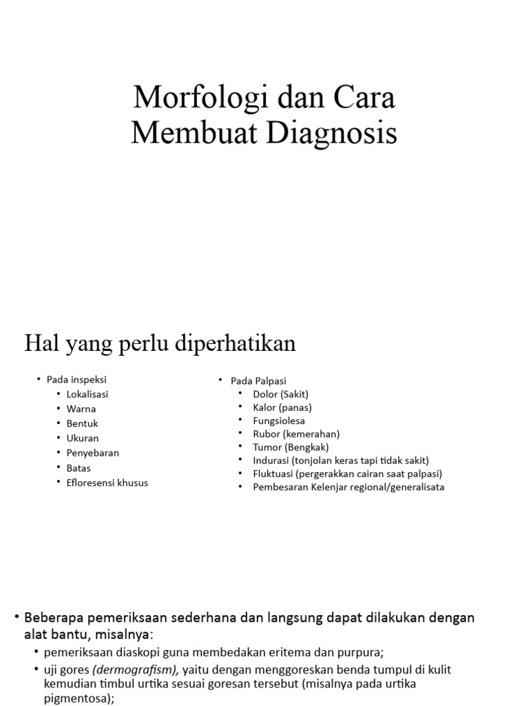 Panduan Diagnosis Kulit | PDF