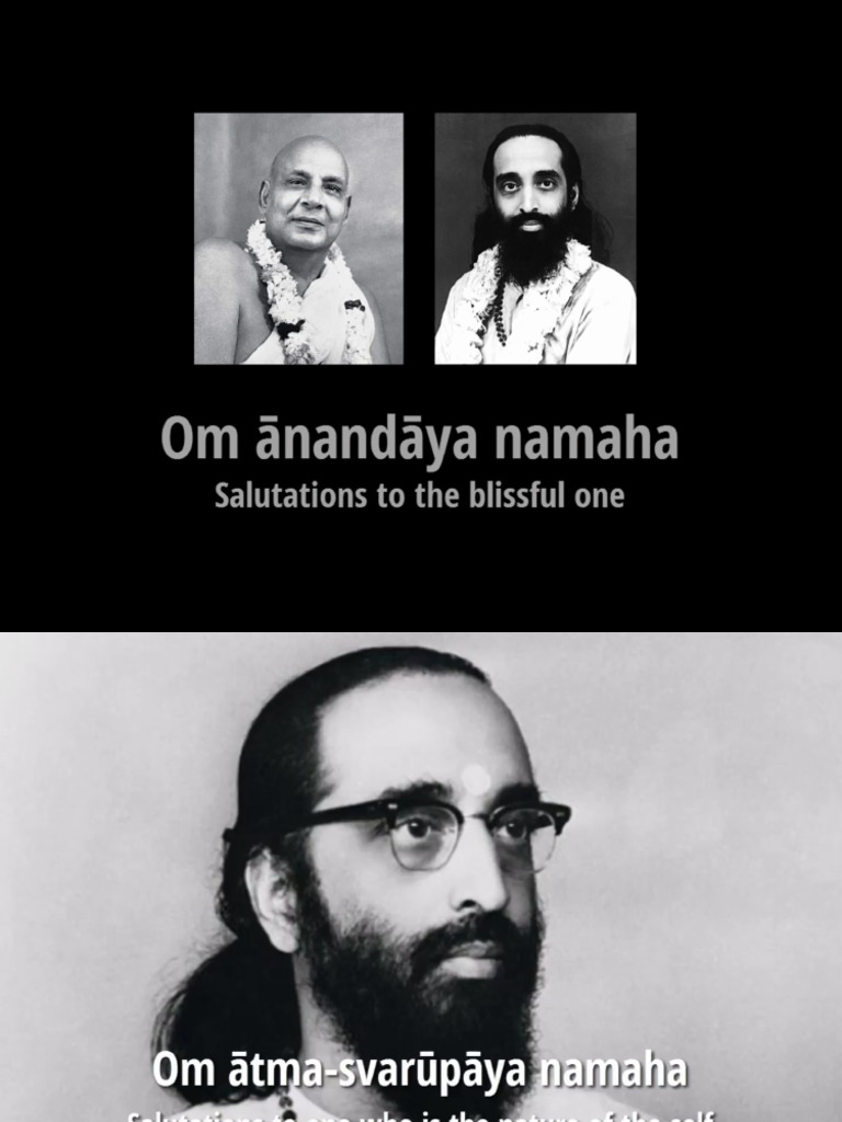 Om Anandaya Namaha | PDF