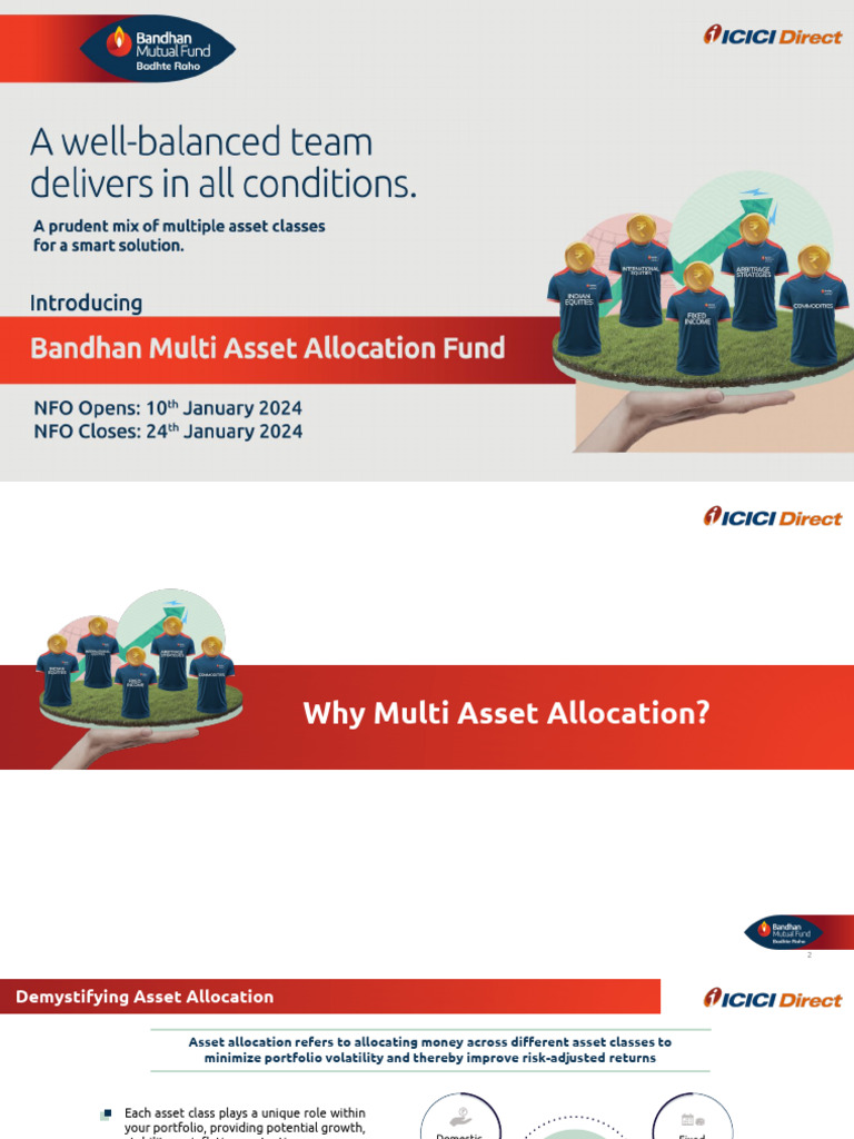 Bandhan Multi Asset Allocation Fund | PDF | Investment Fund | Asset Allocation