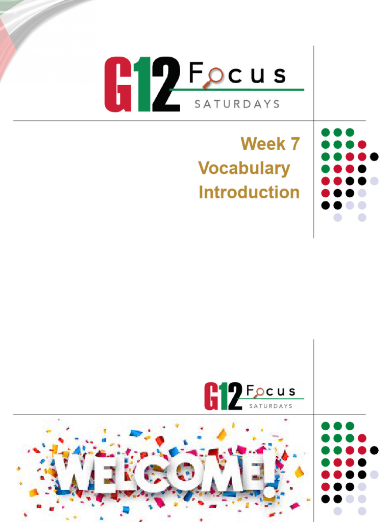 Introduction to English Vocabulary | PDF | Part Of Speech | Vocabulary