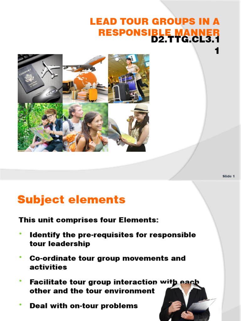 Responsible Tour Group Leadership | PDF | Occupational Safety And ...