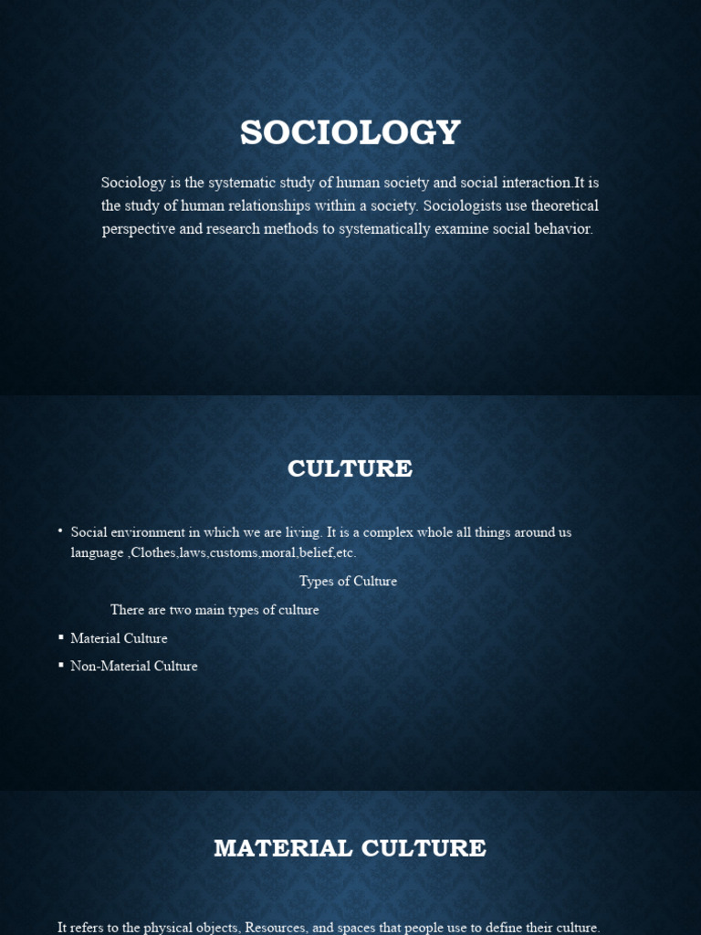 Sociology | PDF | Sociology | Science