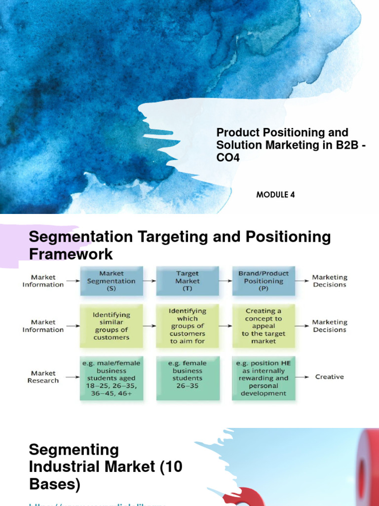 Module 4 - B2B | PDF | Pricing | Marketing