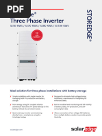 Se Three Phase Inverter With Synergy Technology 220v 230v Datasheet | PDF | Power Inverter ...