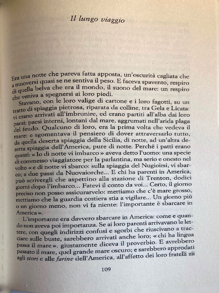Il Lungo Viaggio, Leonardo Sciascia | PDF