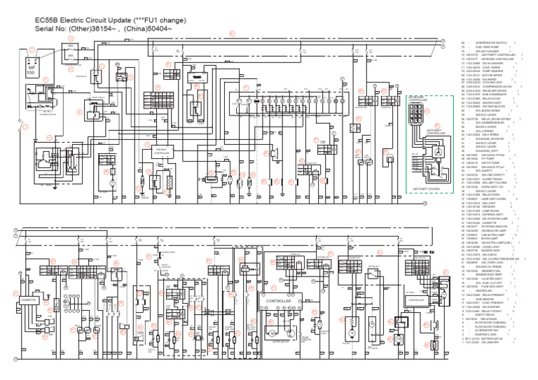 EC55B Elec Circuit | PDF