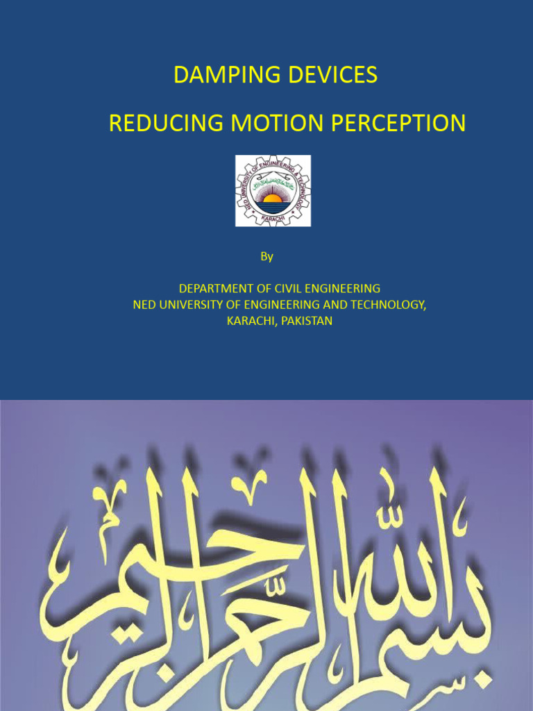 Dampers Presentation | PDF | Damping | Mechanics