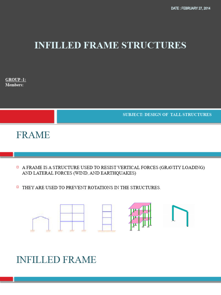 Infilled Frame Structures (Draft) | PDF | Beam (Structure) | Stress ...