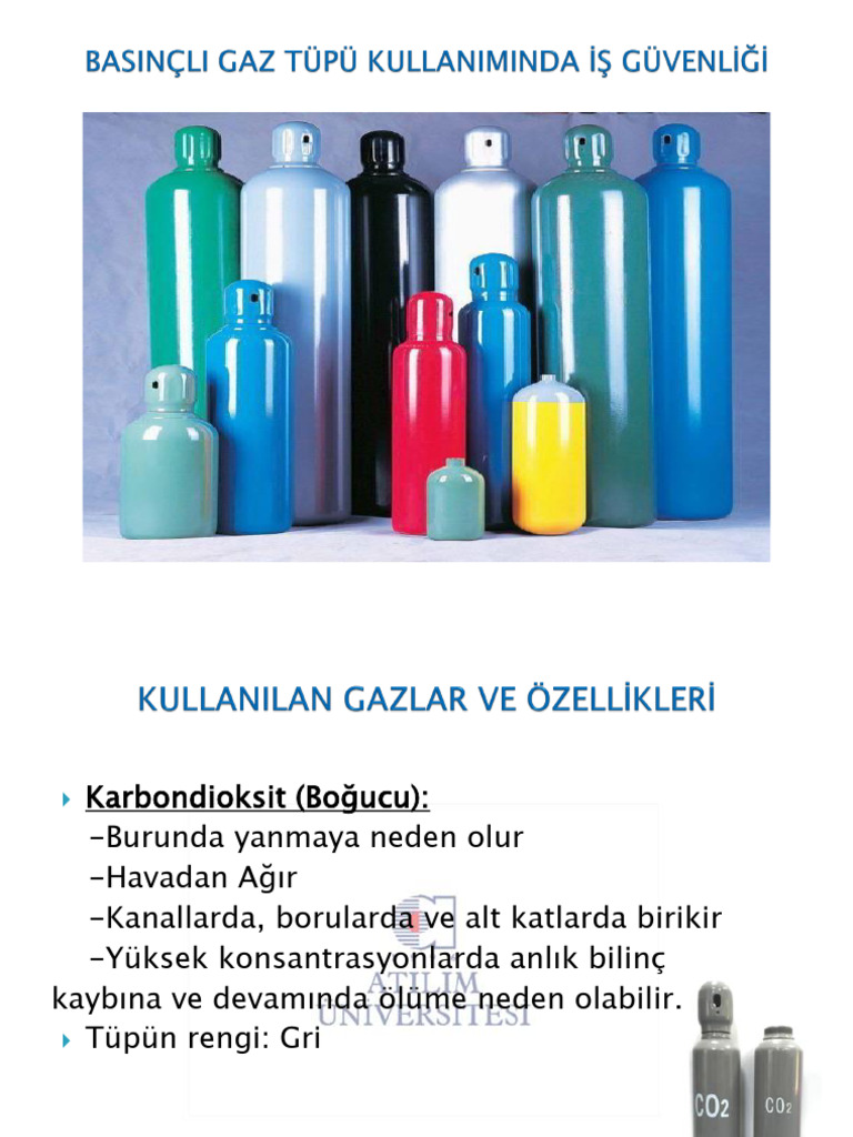 Basincli Gaz Tupleri | PDF