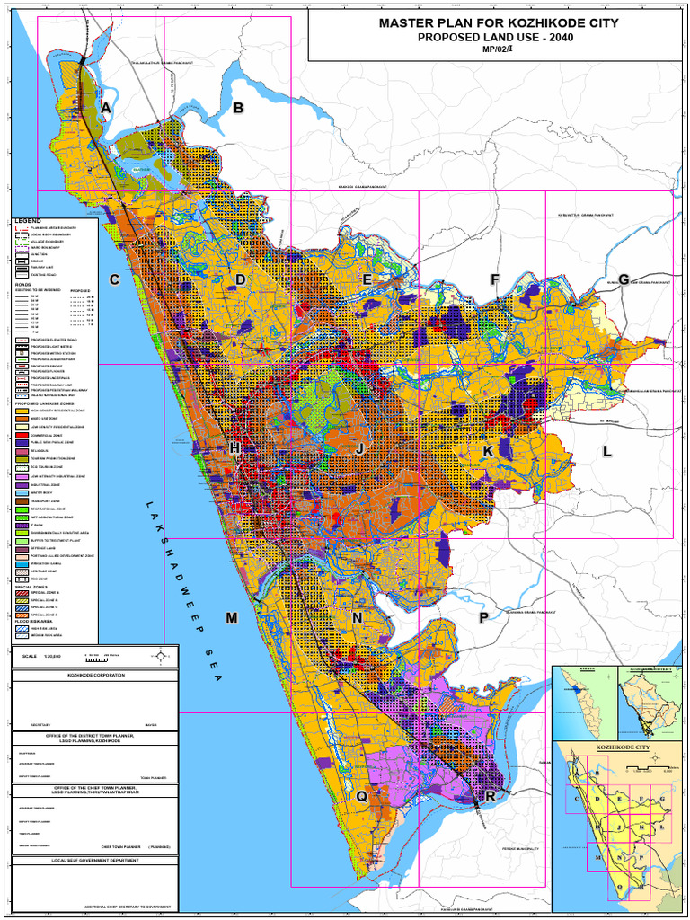 Proposed Land Use Map - Kozhikode | PDF