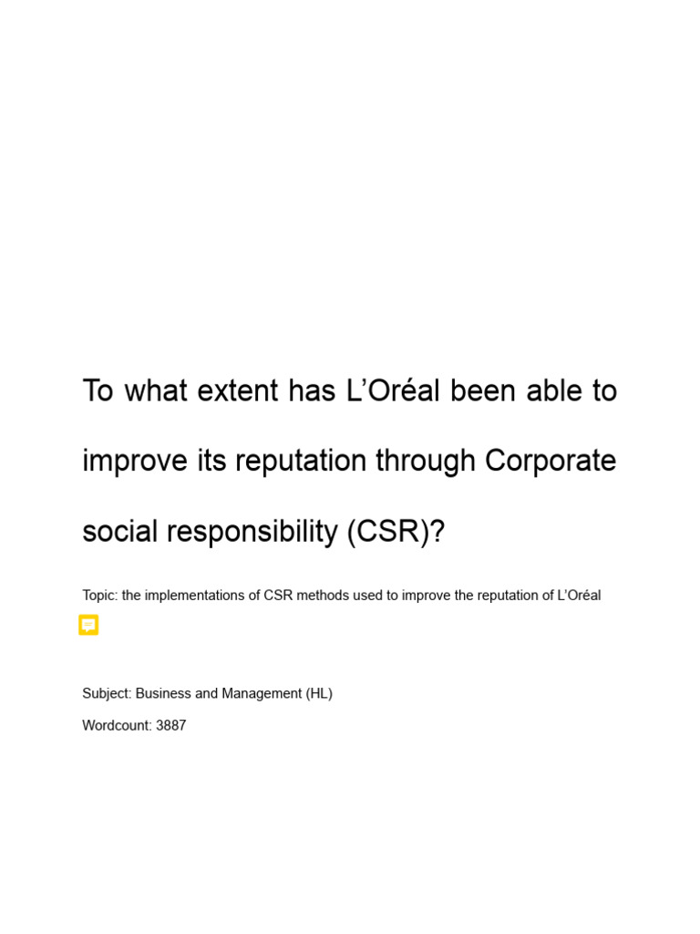 2022 EE Business Management | PDF | Corporate Social Responsibility ...