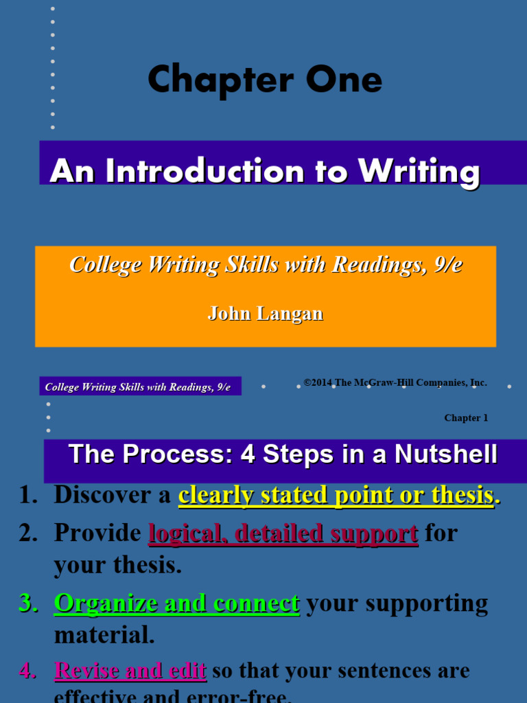 Writing Skills: A Comprehensive Guide | PDF | Essays | Proofreading