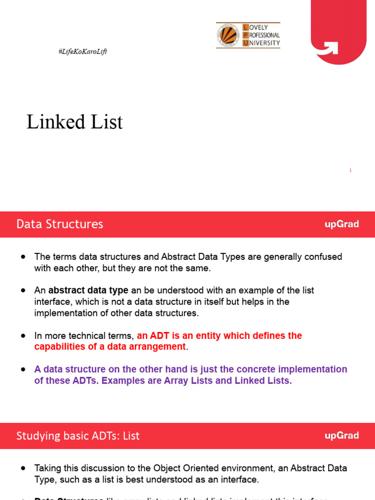 Linked List | PDF | Data Management | Data Linked List | PDF | Data Management | Data