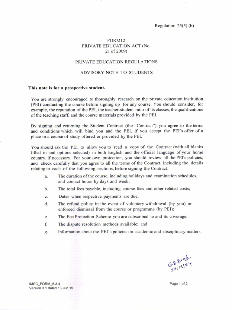 Contract Girish | PDF