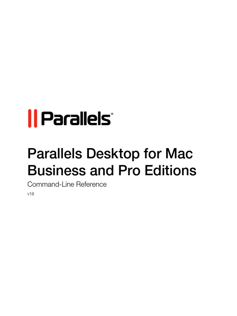 Parallels Desktop Command-Line Reference | PDF | Command Line Interface | I Pv6