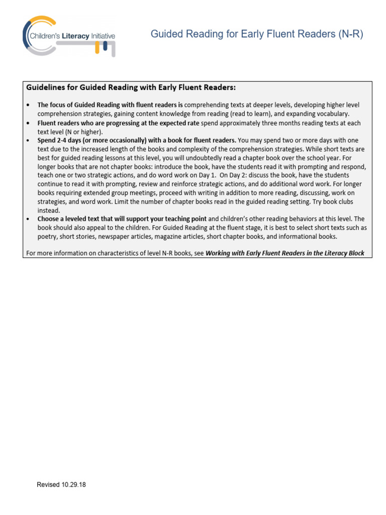 Early Fluent Readers | PDF | Reading Comprehension | Communication