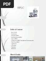 HPLC (High Performance Liquid Chromatography) | PDF | Chromatography ...