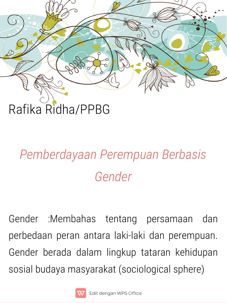 Materi PPBG 21 | PDF