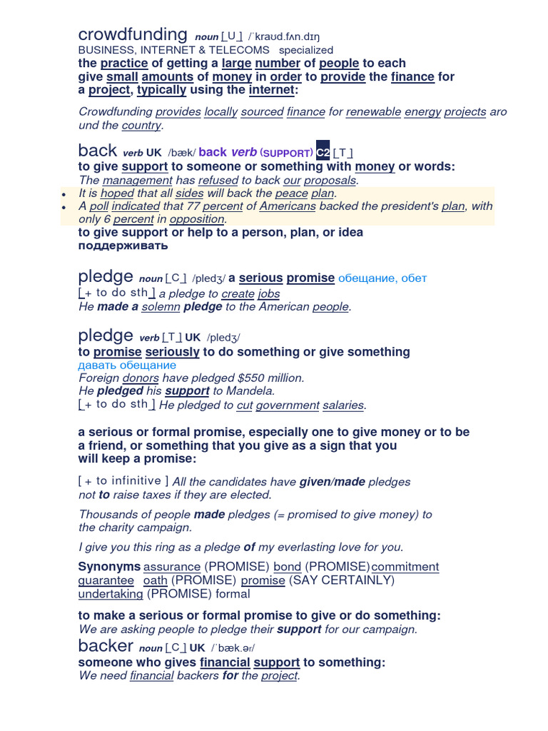 Vocabulary Sheet Gateway B2 Unit 7 | PDF