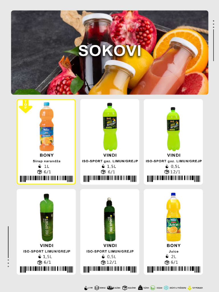 Sokovi P | PDF