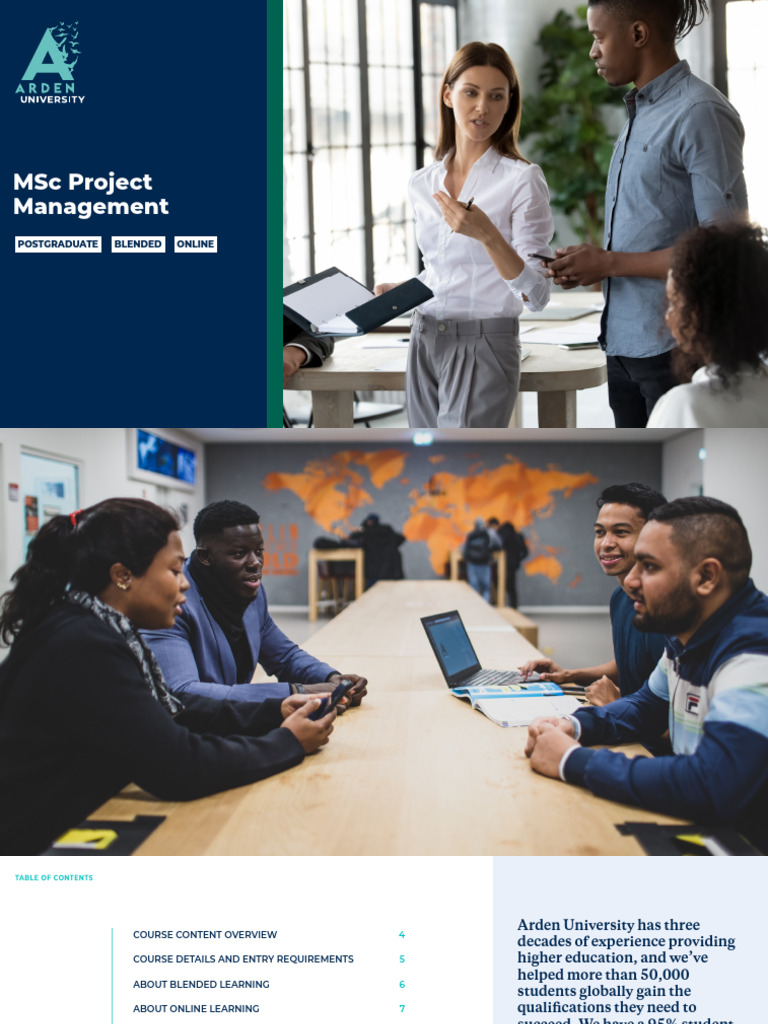 MSc Project Management at Arden Berlin | PDF | Project Management ...